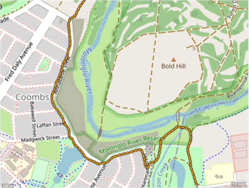 Canberra Trail Ultra Maps & Descriptions - Sri Chinmoy Marathon Team